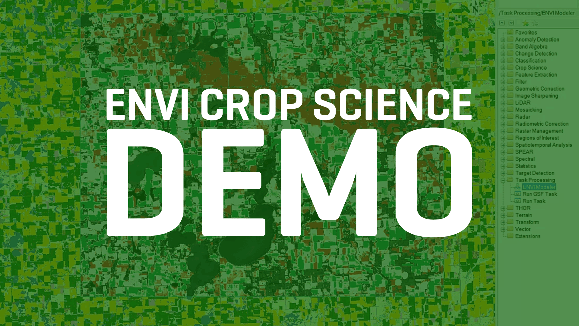 ENVI Crop Science | DEMO - NV5 Geospatial