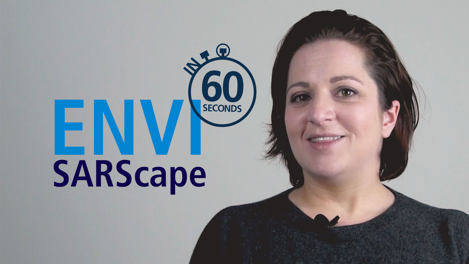ENVI SARScape in 60 Seconds - NV5 Geospatial